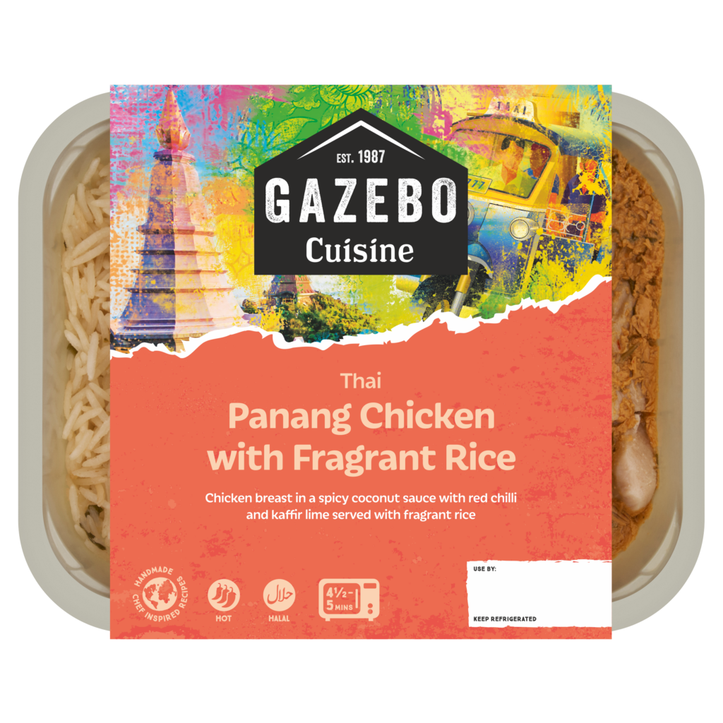 Panang Chicken & Fragrant Rice | Ready Meal | Gazebo Cuisine